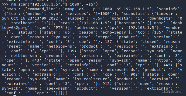 “人生苦短，我用Python“——Socket、Nmap、Scapy-CSDN博客