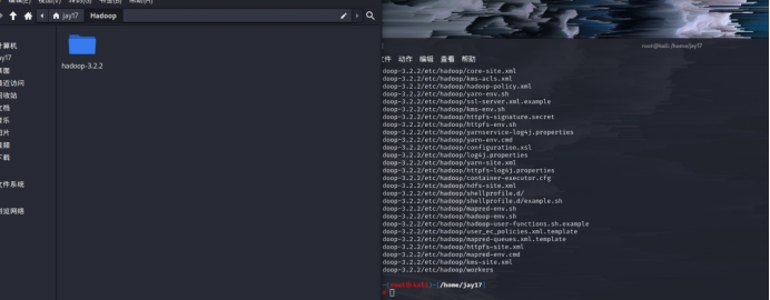 Kali Linux 安装搭建 hadoop 平台 调用 wordcount 示例程序 详细教程_kali安装hadoop-CSDN博客
