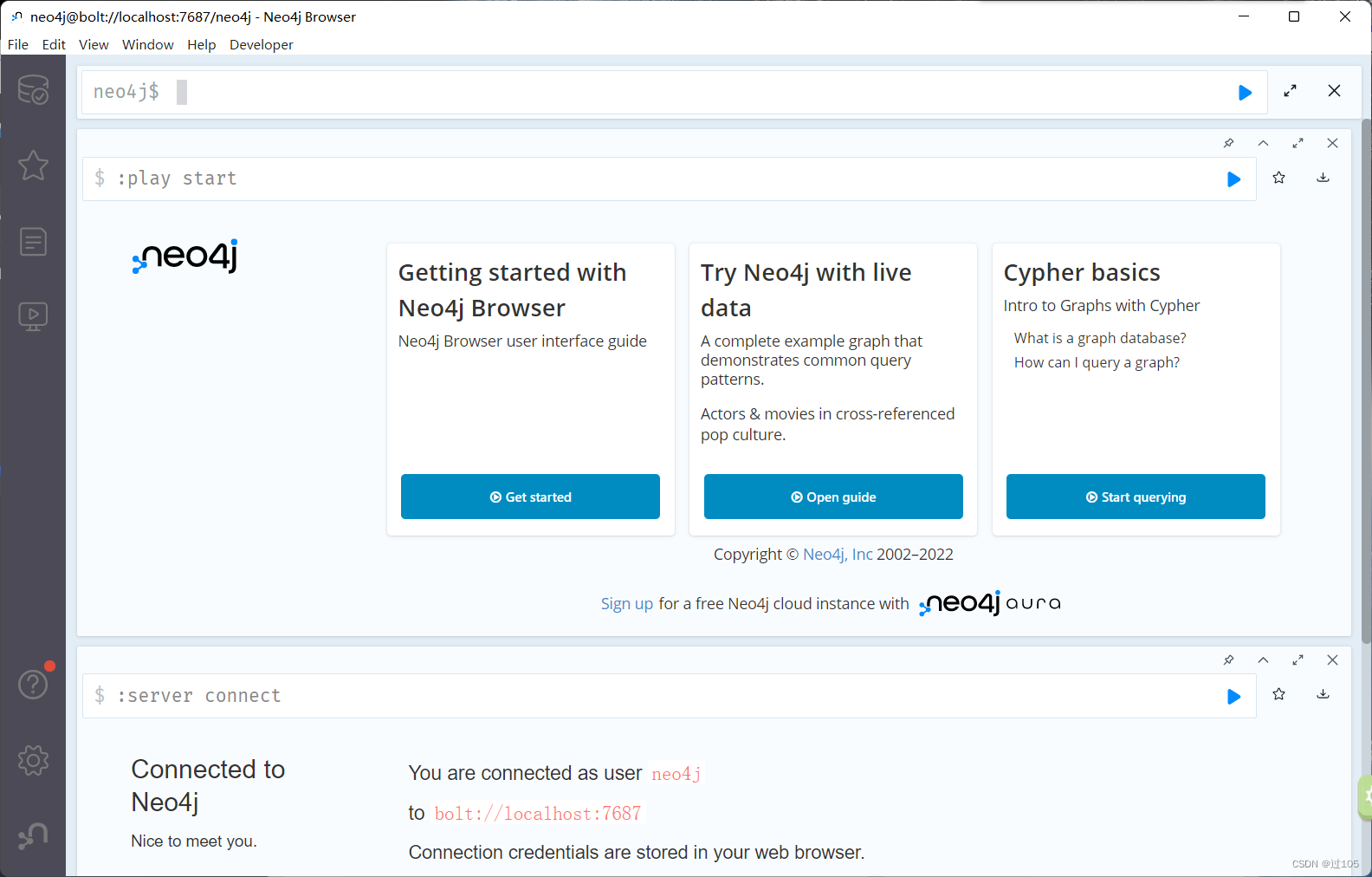 安装Neo4j构建知识图谱+处理连接错误：ServiceUnavailable: WebSocket connection failure. Due to security ...