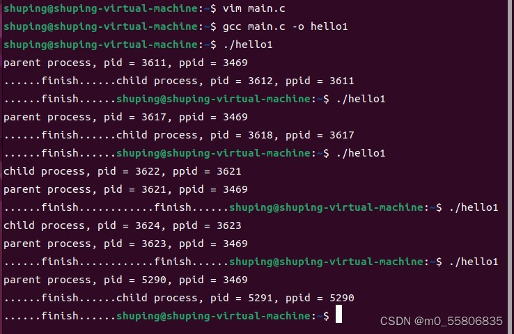 Linux进程控制：fork(), exec(), wait(), exit()详解与实例-CSDN博客