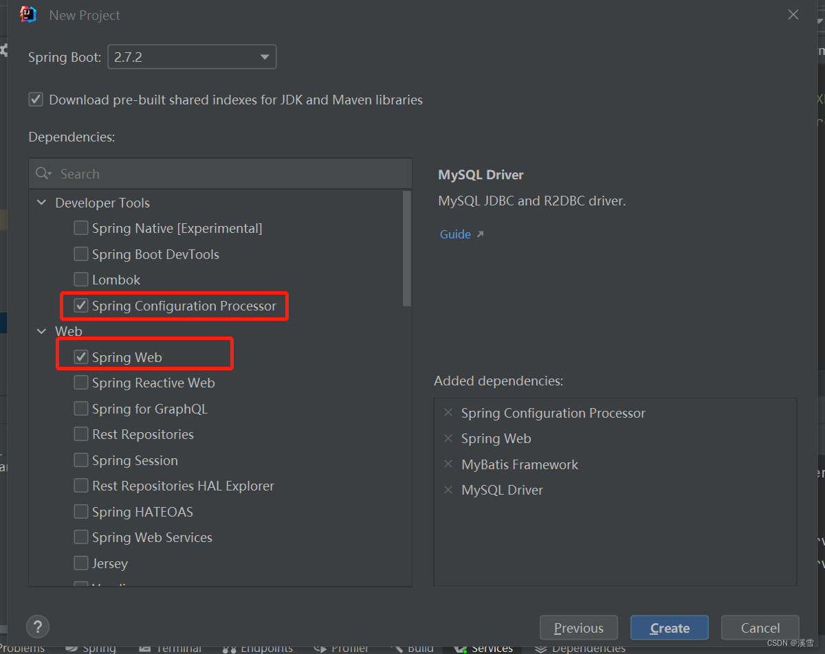 IDEA2022.1创建Spring boot + Mybatis + Web 项目_idea2022创建spring boot+mybatis项目-CSDN博客