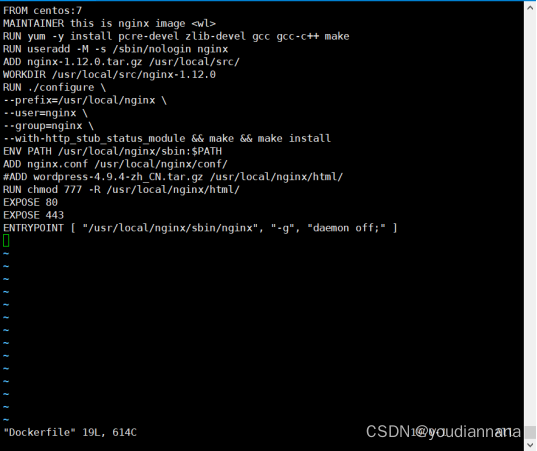 dockerfile 安装lnmp_dockerflie安装-CSDN博客
