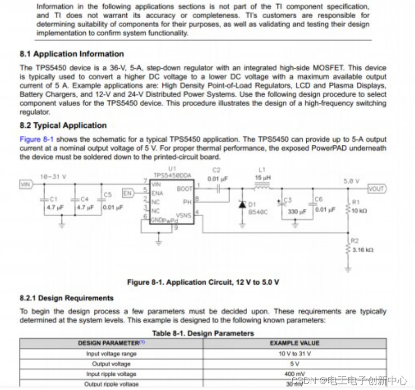 【重要】TPS5450搭建BUCK电路-CSDN博客