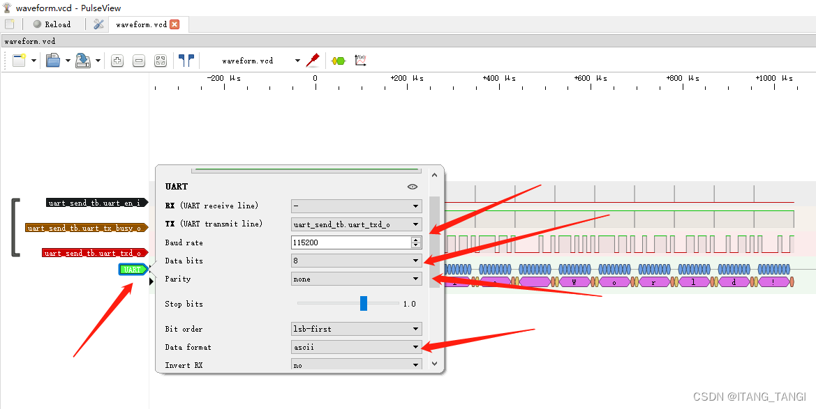 使用Pulseview软件辅助verilog数字设计仿真协议解码-CSDN博客