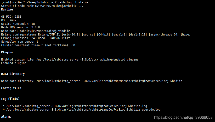 Centos7、Erlang-21.3、RabbitMQ-3.8.0 单机版安装_如何安装erlang 21.3的版本-CSDN博客