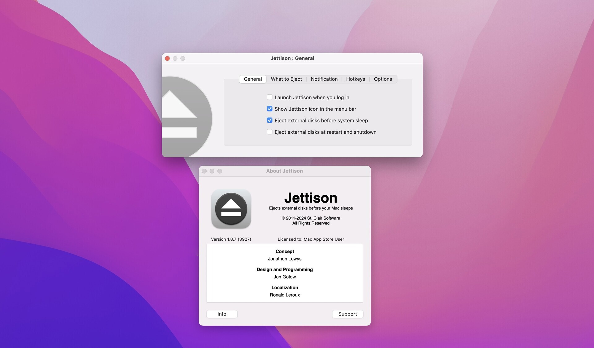Jettison for Mac v1.8.7 外部磁盘弹出辅助工具-CSDN博客