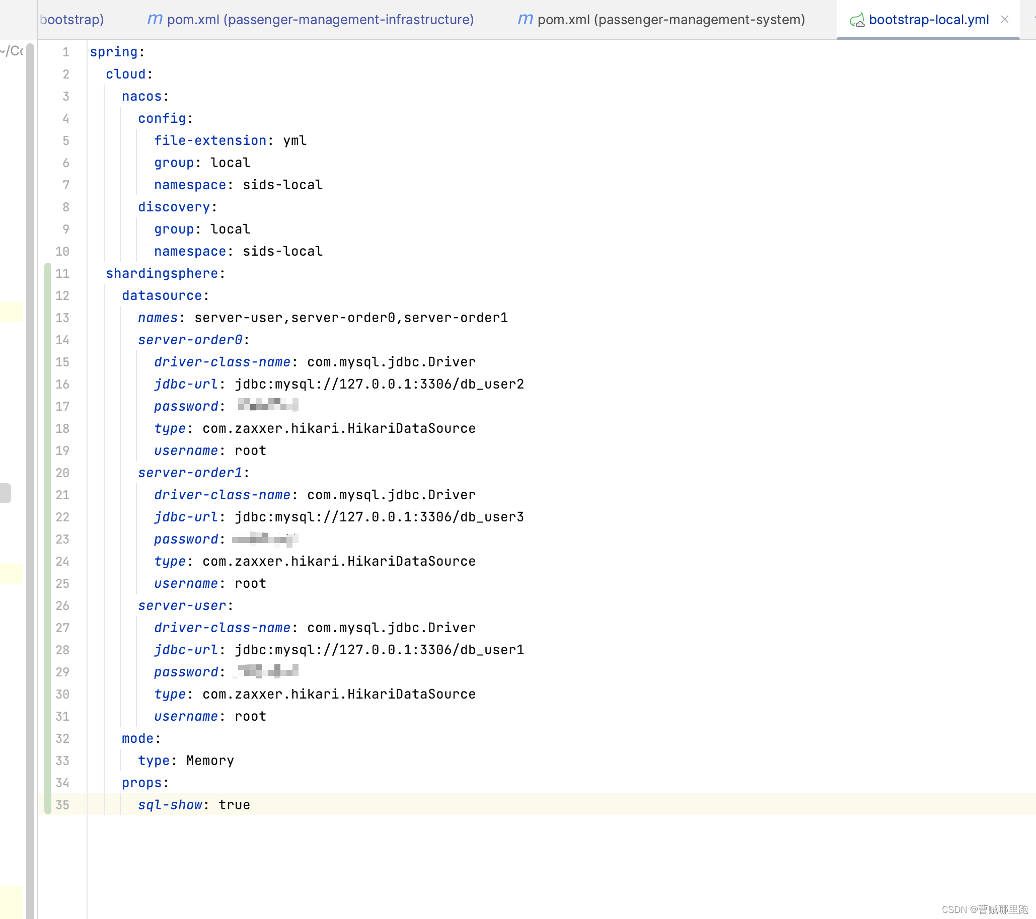 接入shardingsphere-jdbc项目启动报Failed to determine a suitable driver class_shardingsphere failed to ...
