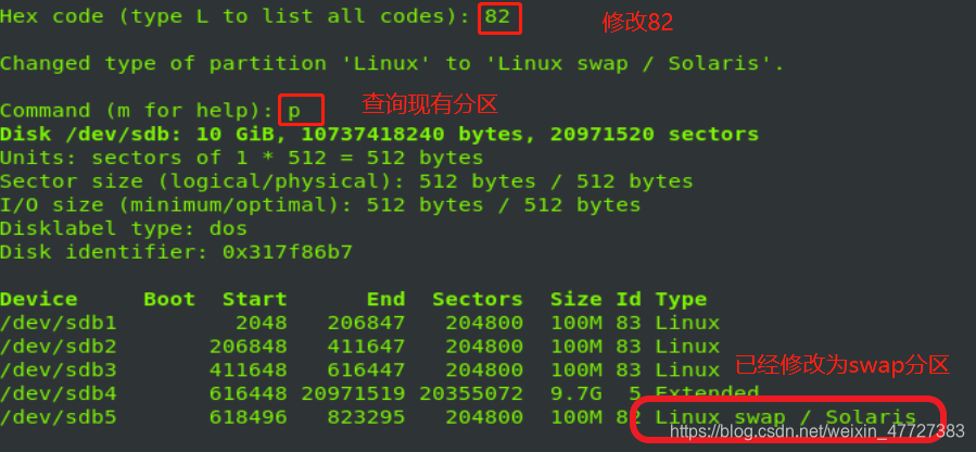 Linux 中 的磁盘 分区_dev sdb1 clean-CSDN博客