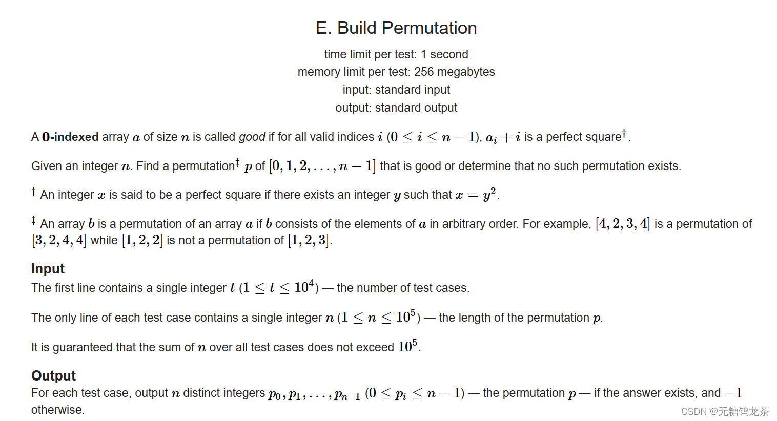 codeforces 题目 Build Permutation-CSDN博客