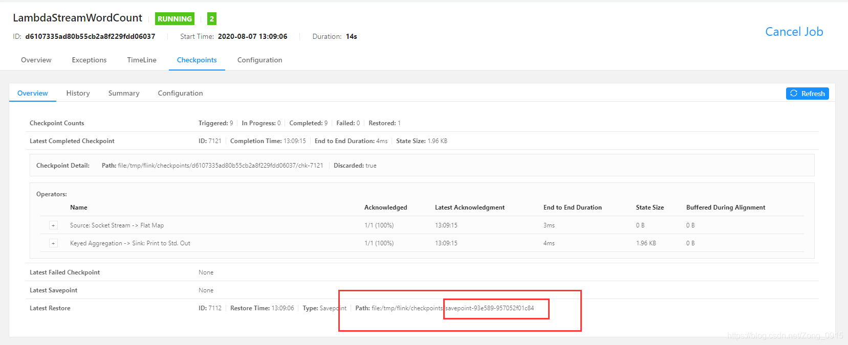 Flink-使用checkpoint和savepoint进行快照恢复_if you want to allow to skip this, you can set the-CSDN博客