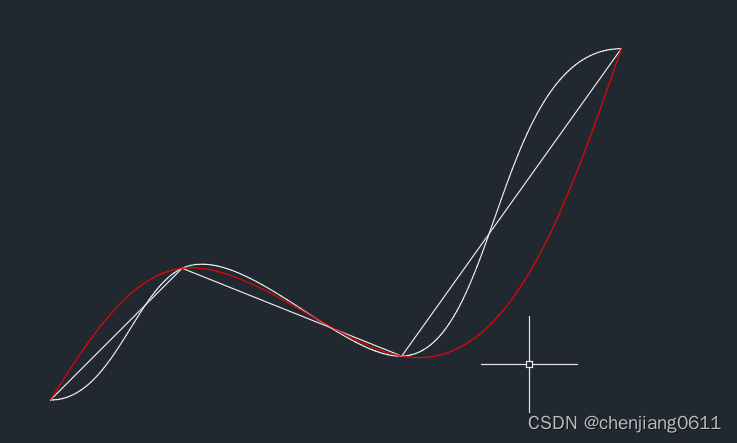 CAD 中Spline（样条曲线）的创建_cad addspline-CSDN博客
