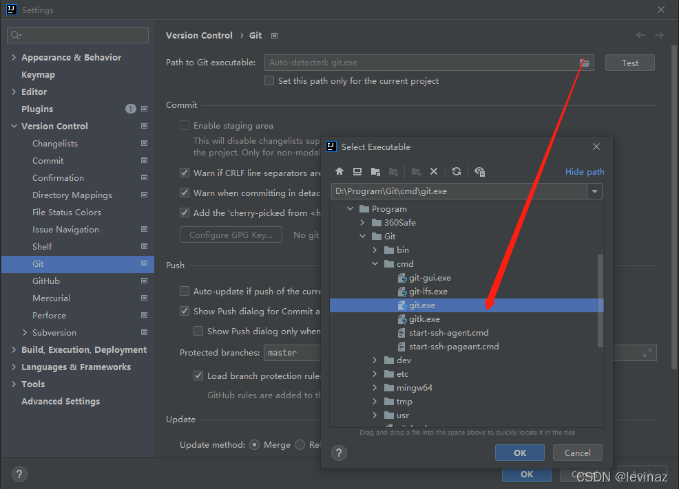 ideaIU-2021.3配置Git/SVN-CSDN博客