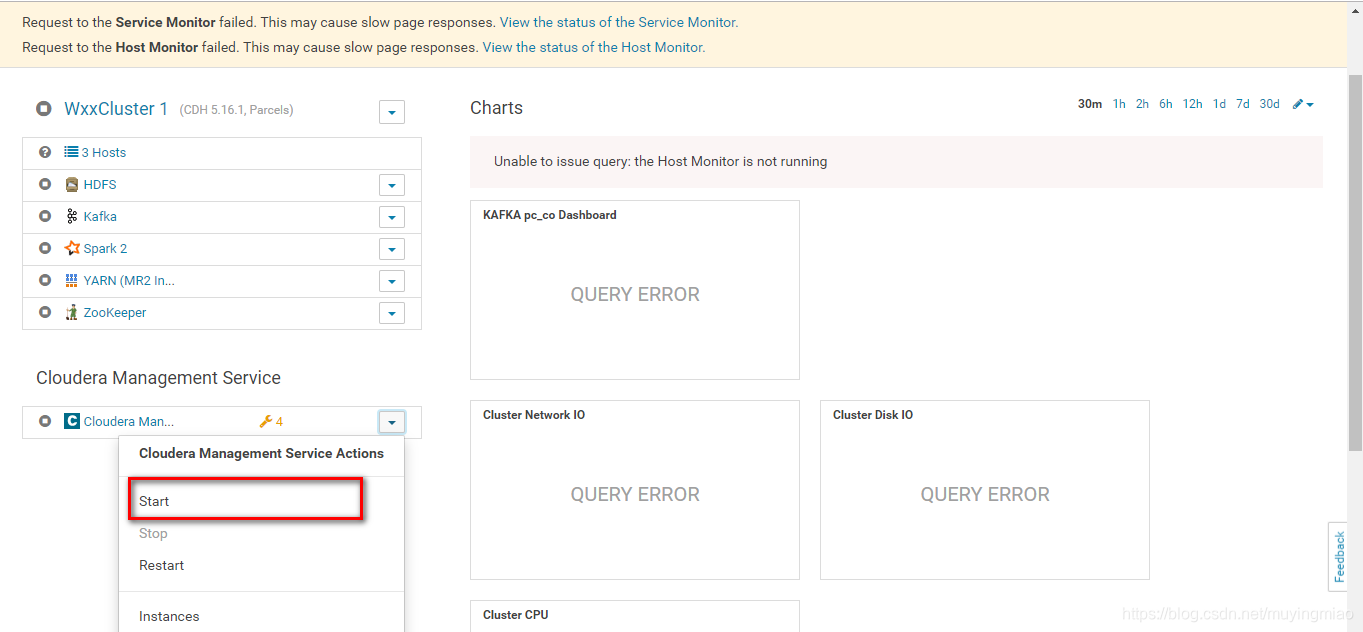 CDH集群的启动与停止操作指南-CSDN博客