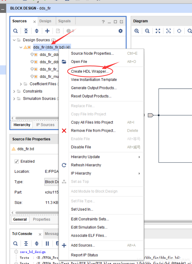Vivado2018.2联合Matlab的FIR滤波器设计与仿真_coefficient structure inferred-CSDN博客