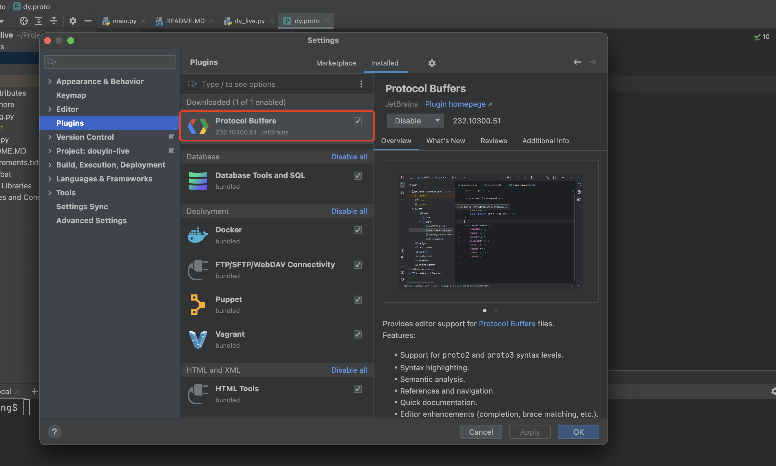 vscode和pycharm等idea编写protobuf文件格式化_proto 格式化-CSDN博客
