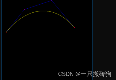 基于Opengl--bezier曲线（递归）_bezier曲线程序实现递归-CSDN博客