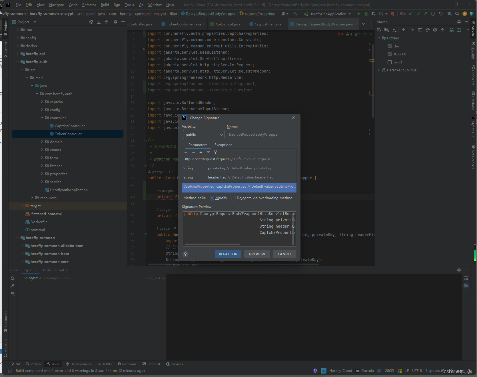 java: Annotation processing is not supported for module cycles. Please ensure that all modules ...