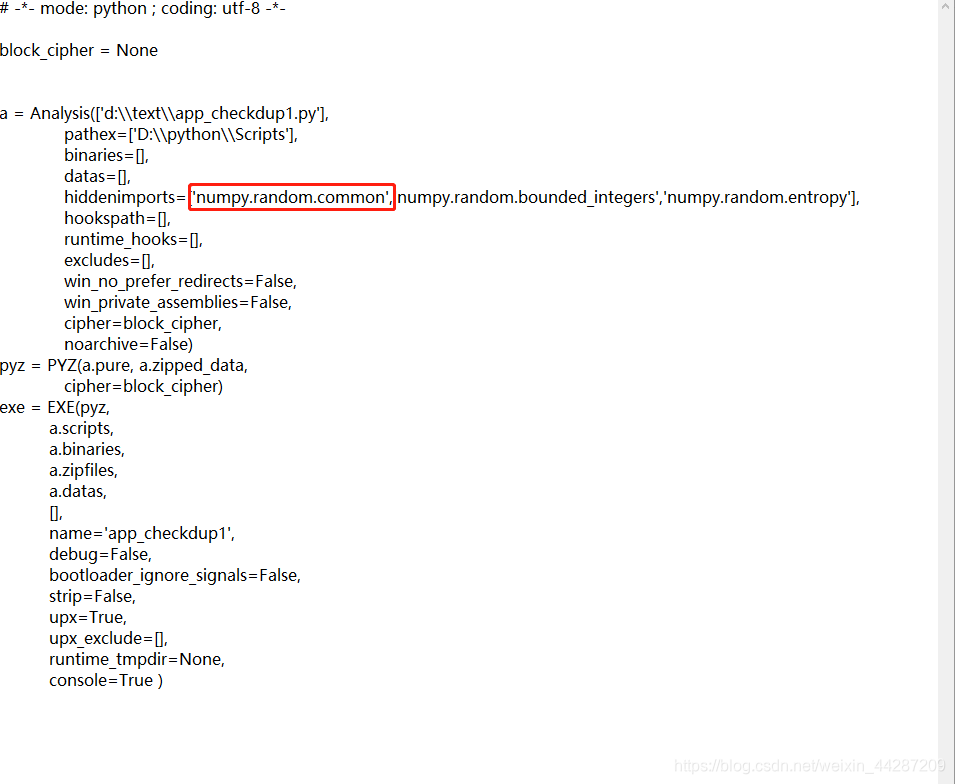 关于pyinstaller出现No such file or directory: 'C:\\Users\\qhcsu\\AppData ...