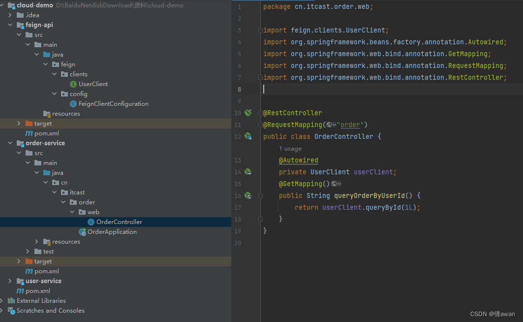 微服务03-Feign、Gateway_gateway feign-CSDN博客