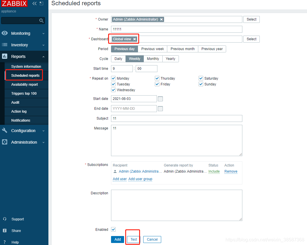 zabbix5.4 scheduled reports_zabbix scheduled reports-CSDN博客