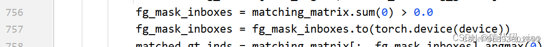 yolov7报错： indices should be either on cpu or on the same device as the indexed tensor (cpu ...