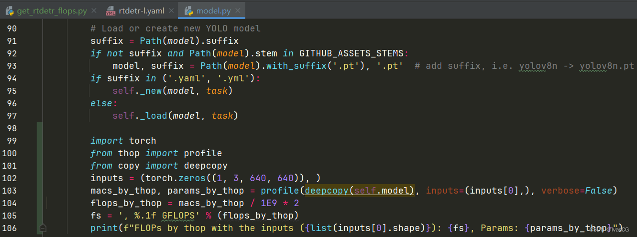 ultralytics版本的RT-DETR的FLOPs计算_python import rtdetr from ultralytics-CSDN博客