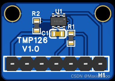 【基于德州仪器TMP126的测温模块及其驱动代码】-CSDN博客