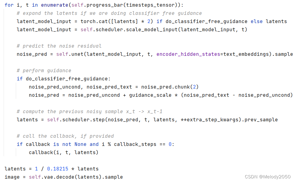 hugginface/diffusers 原理-CSDN博客