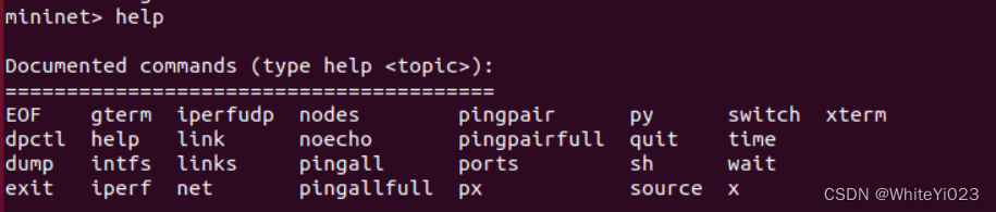 Mininet应用实践_mininet如何进入虚拟的终端结点-CSDN博客