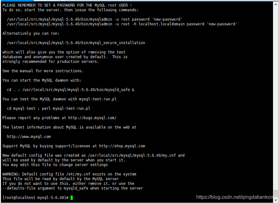 Centos Linux 7安装mysql5.6并配置_centos7 mysql5.6-CSDN博客