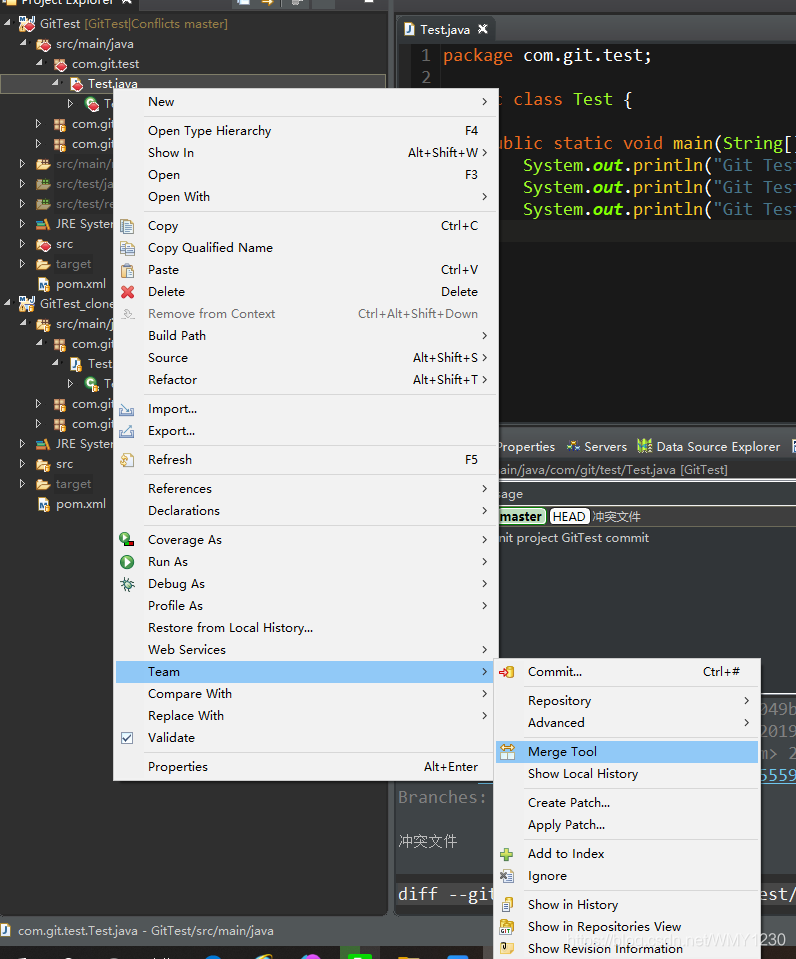 Git&GitHUP（四）——————Eclipse中Git的使用_eclipse的git插件在新建jsp文件时没有被管理-CSDN博客