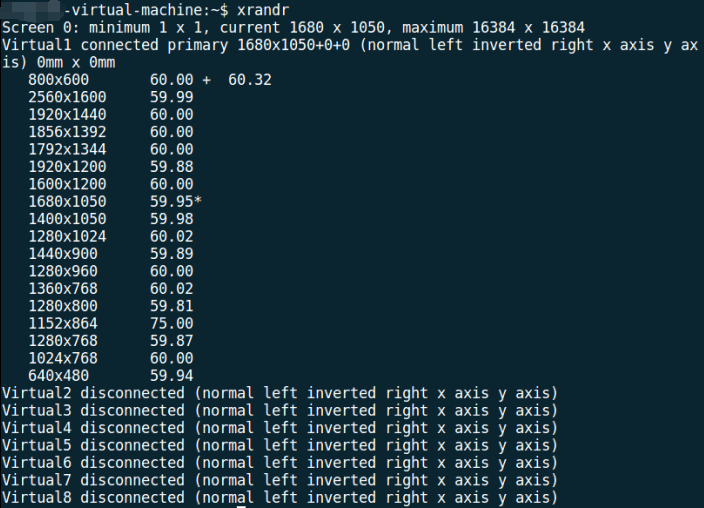 linux 下修改屏幕分辨率_xrandr修改分辨率-CSDN博客