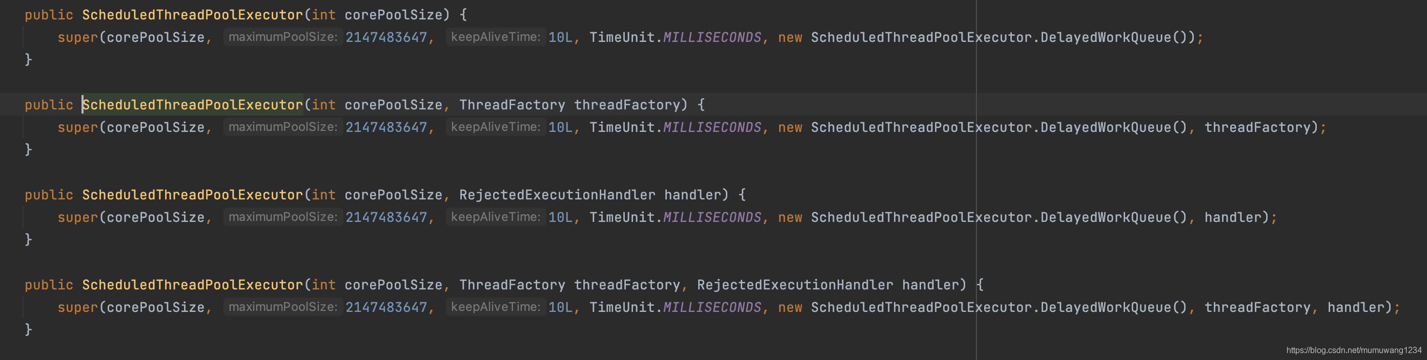 ScheduledThreadPoolExecutor多线程处理_scheduledthreadpoolexecutor 线程-CSDN博客