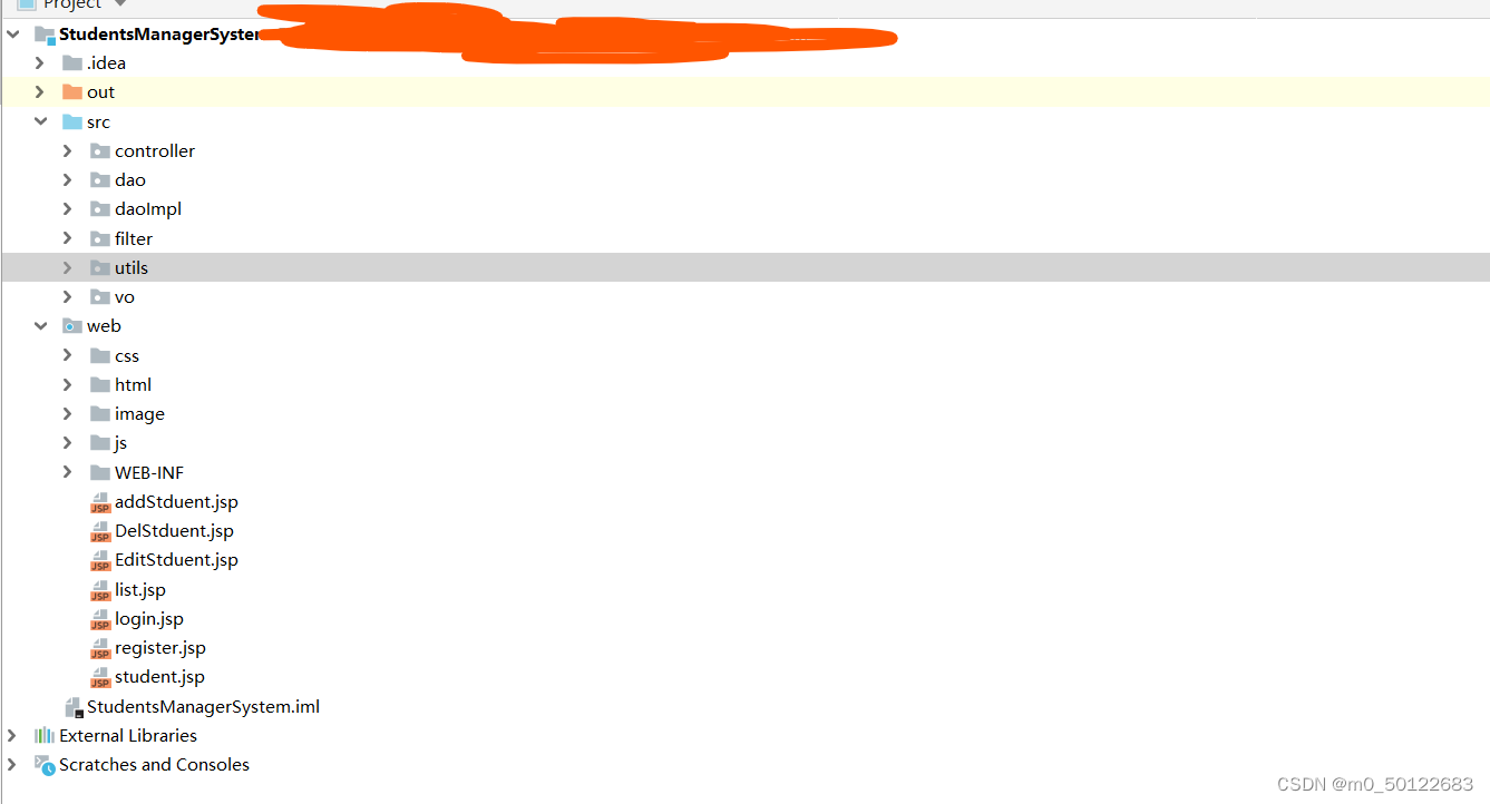 javaweb学生信息管理系统（jsp+js+servlet+ajax+json+filter）_jsp+servlet+ajax信息管理系统-CSDN博客