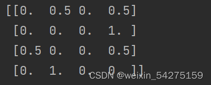 Row-normalize sparse matrix_integers to negative integer powers are not ...