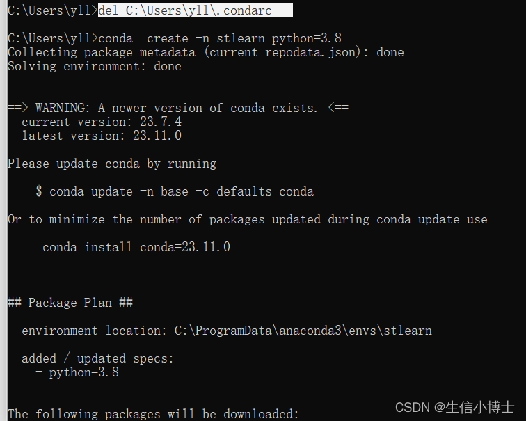 windows安装conda小环境 windows安装anaconda python jupyter anaconda_windows conda-CSDN博客