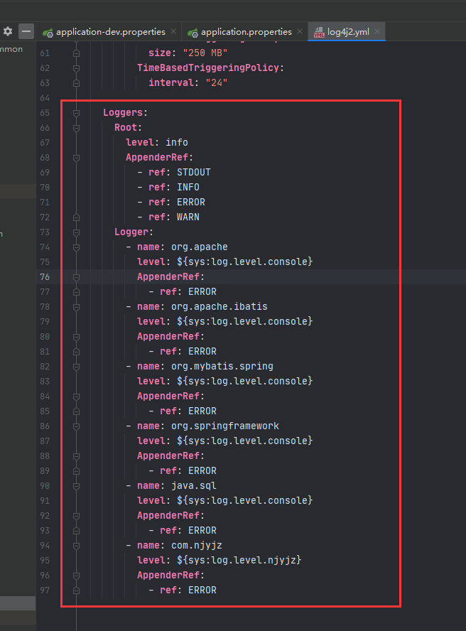 SpringBoot项目启动报错main ERROR appenders Appenders has no parameter that matches element Loggers ...