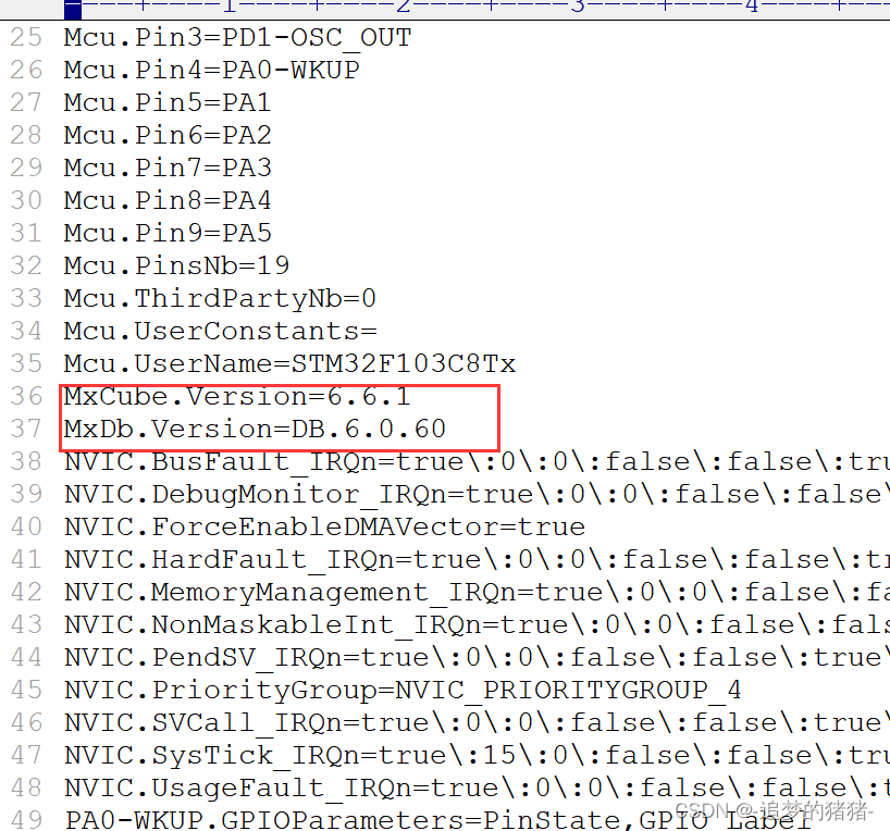 This lOC file has been generated with CubeMX version 6.6.1 Your current CubeMX version is 6.4.0 ...