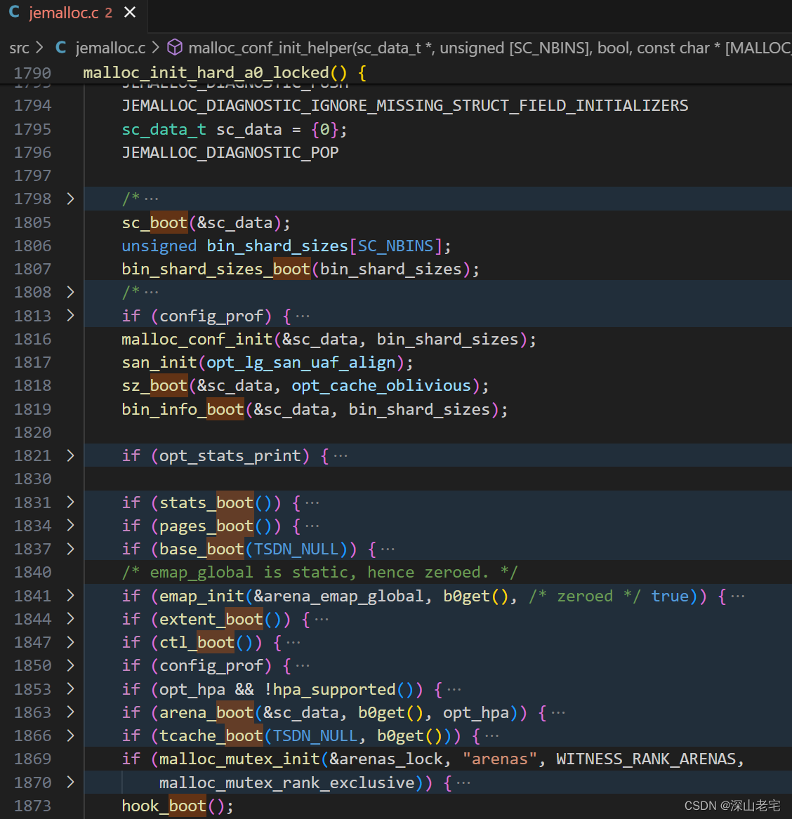 九浅一深Jemalloc5.3.0 -- ⑥浅*boot_jemalloc 5.3.0-CSDN博客