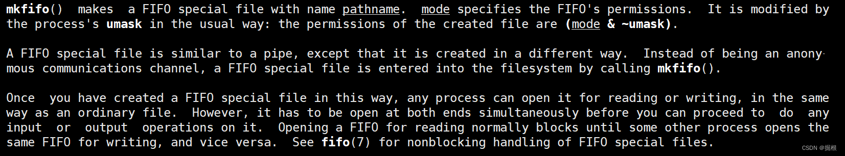 【Linux】进程间通信2——命名管道（FIFO)_mkfifo-CSDN博客