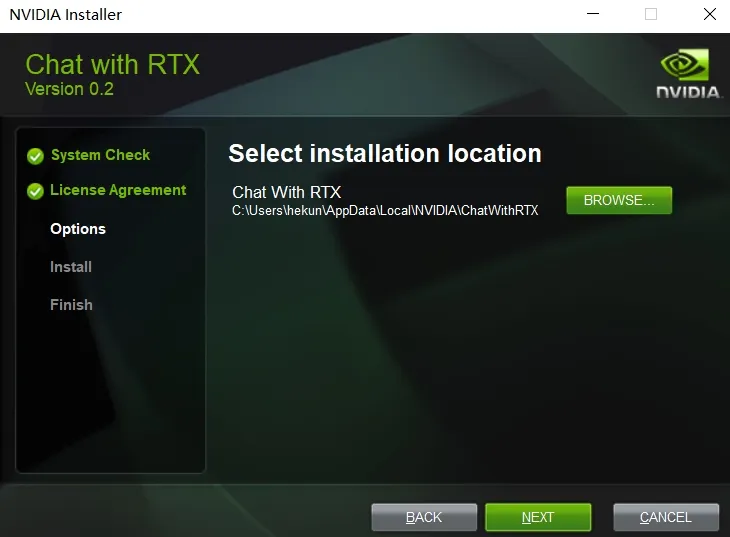 [技术杂谈]NVIDIA Chat With RTX安装使用教程-CSDN博客