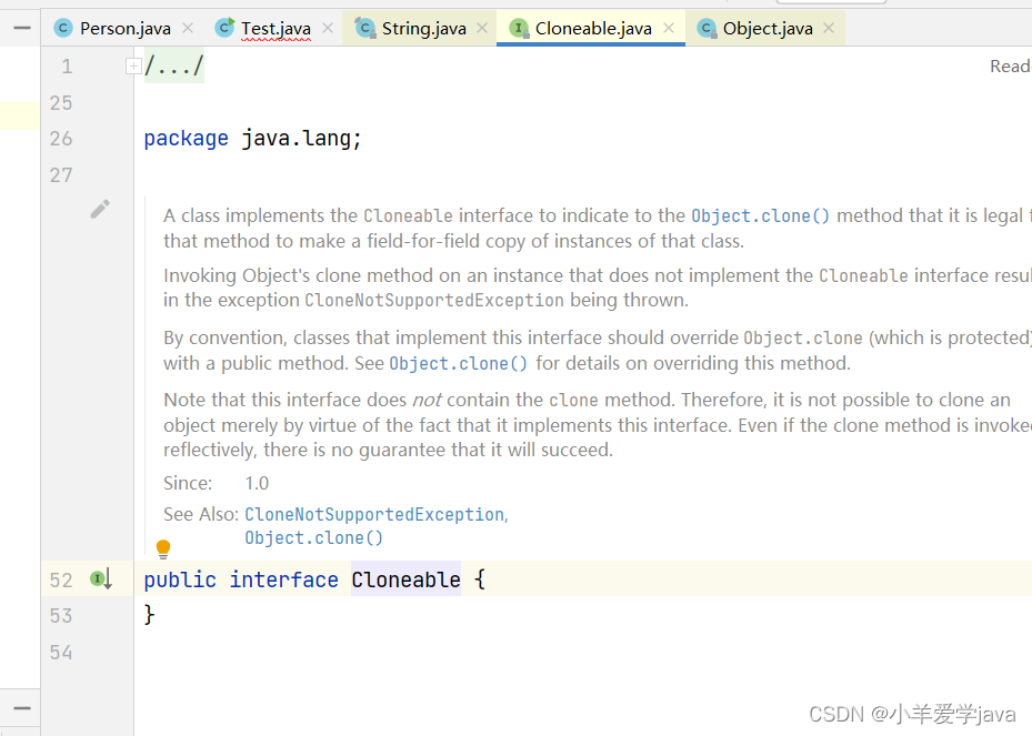 Java基础-Cloneable接口、克隆技术、深拷贝、浅拷贝_java cloneable-CSDN博客