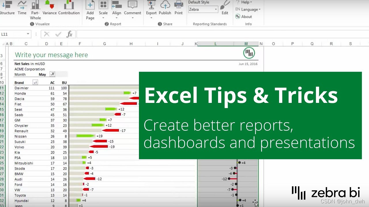 Zebra BI for Excel-CSDN博客