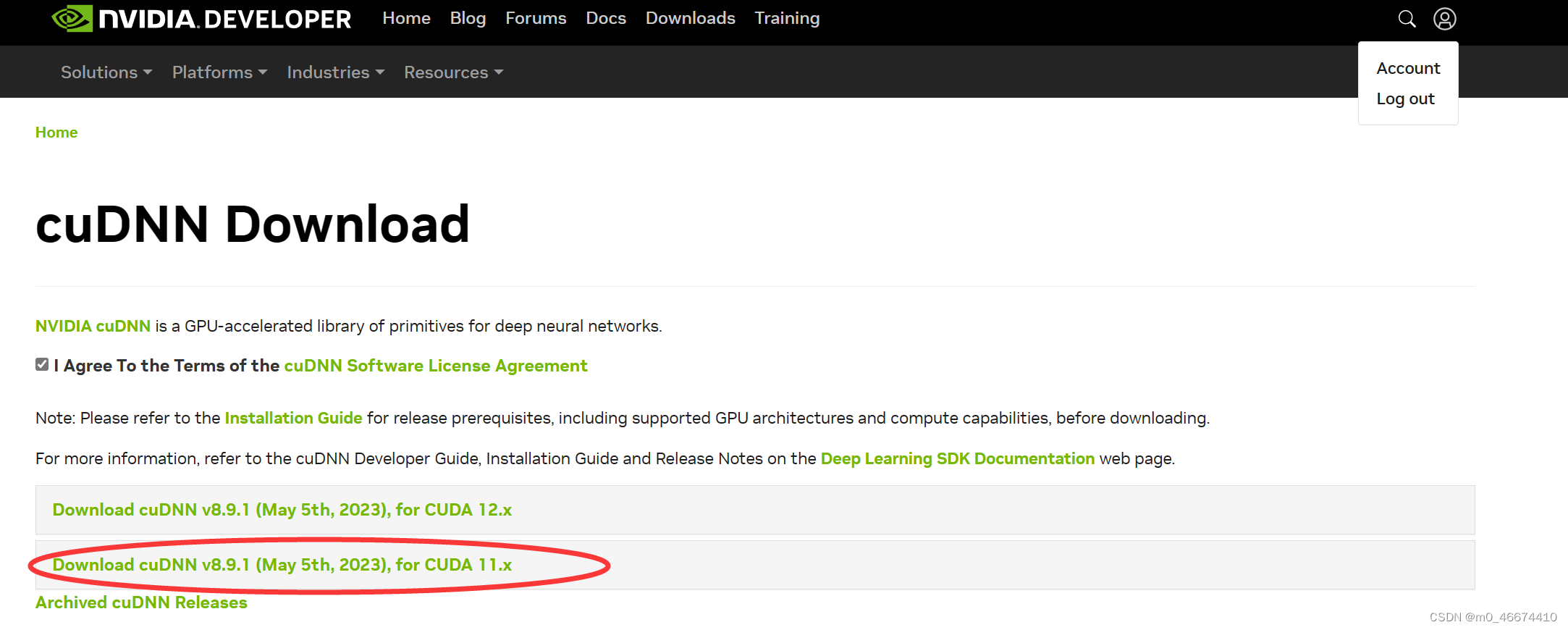安装CUDA以及CUDNN（windows版）_windows安装cuda和cudnn-CSDN博客