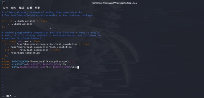 Kali Linux 安装搭建 hadoop 平台 调用 wordcount 示例程序 详细教程_kali安装hadoop-CSDN博客