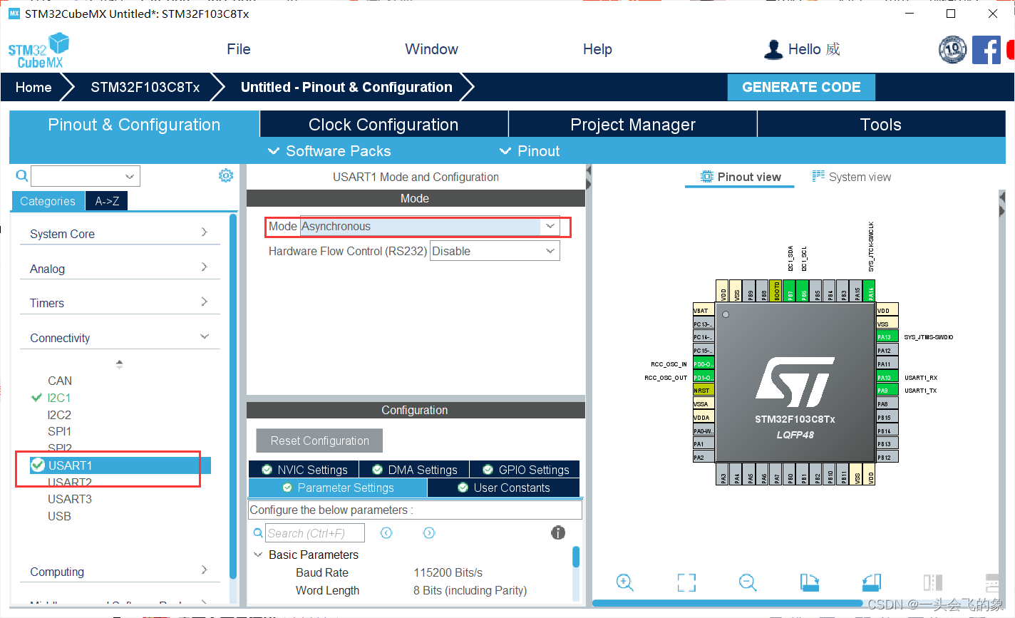 【STM32入门学习】基于DHT20温湿度传感器数据采集和显示-CSDN博客