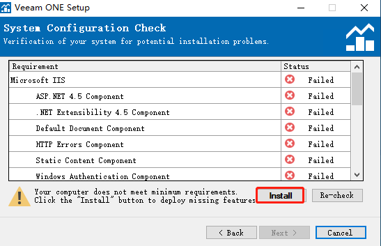 Windows Server 2022 Install Veeam ONE 12-CSDN博客