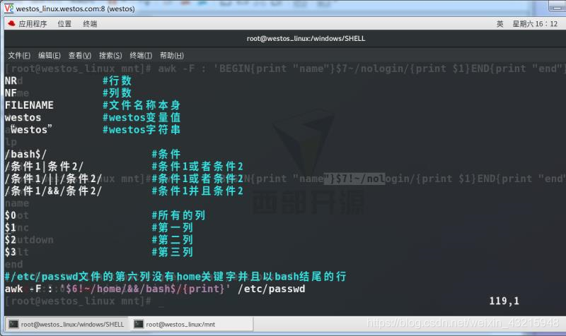 Linux系统中的shell脚本编写之文本处理三剑客中的awk_linux 文本处理shell脚本-CSDN博客