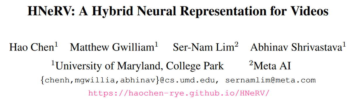 HNeRV阅读-CSDN博客